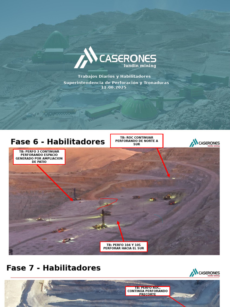 Cambio de Turno Diario PyT 11-06-25 | PDF