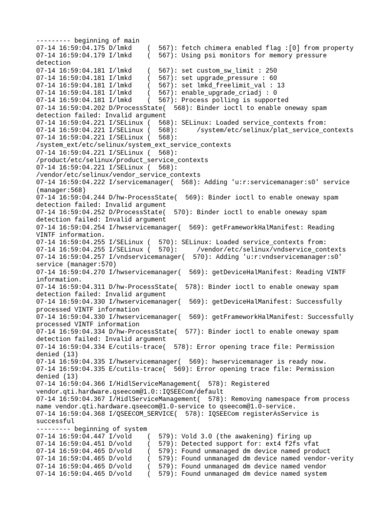 Logcat Prev CSC Log | PDF | Software | Utility Software