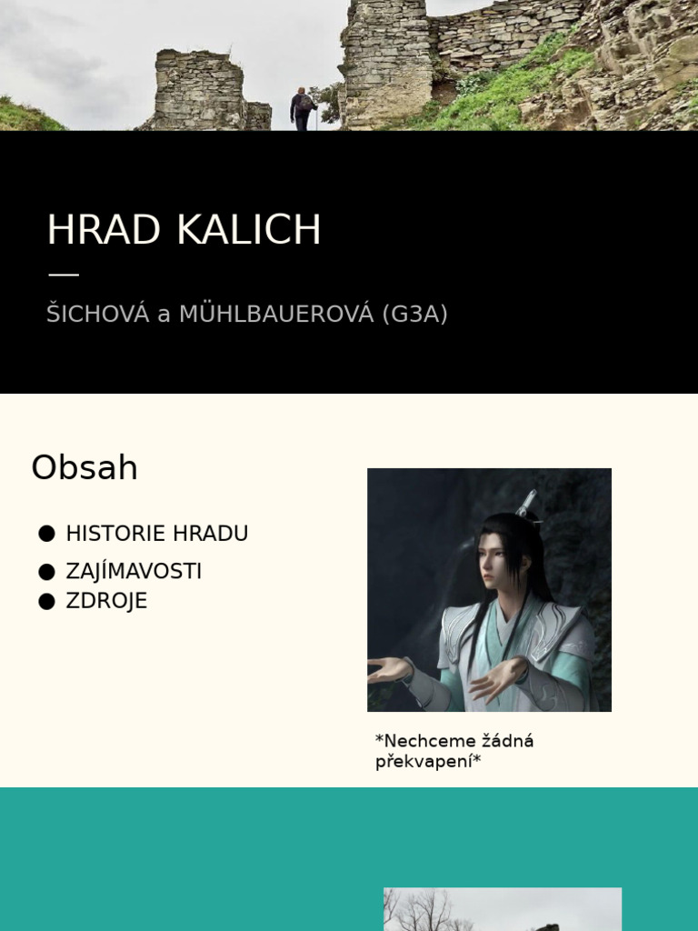 Hrad Kalich - Prezentace | PDF