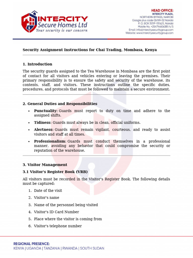 Chai Trading Assignment Instructions Draft | PDF | Warehouse | Firefighting