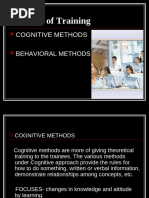 Chapter 7 Traditional Training Methods | PDF | Lecture | Behavioural ...