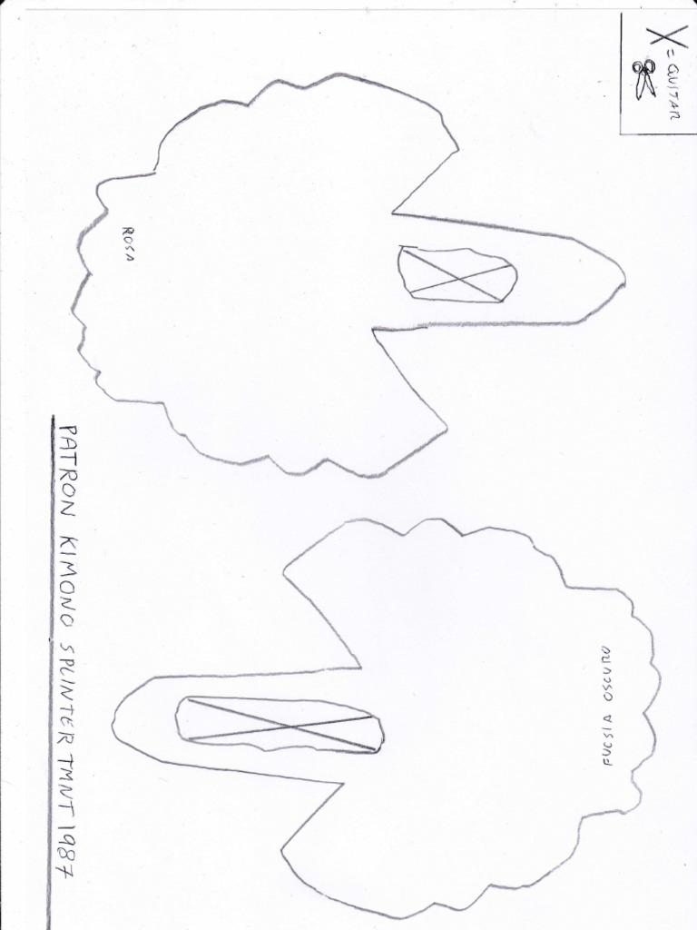 Patron Kimono Splinter 1987 | PDF