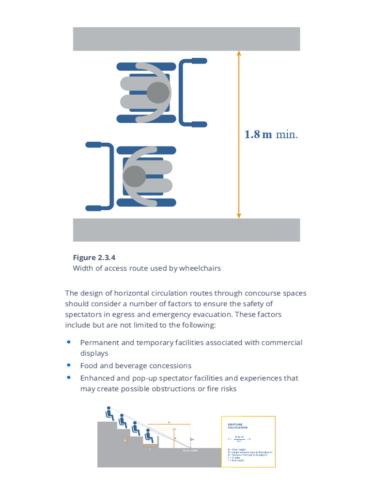 Stadium Design: Spectator Circulation & Sightlines | PDF