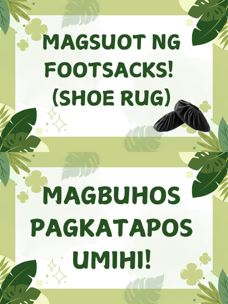 Green & White Watercolor Floral Simple Linktree Background | PDF