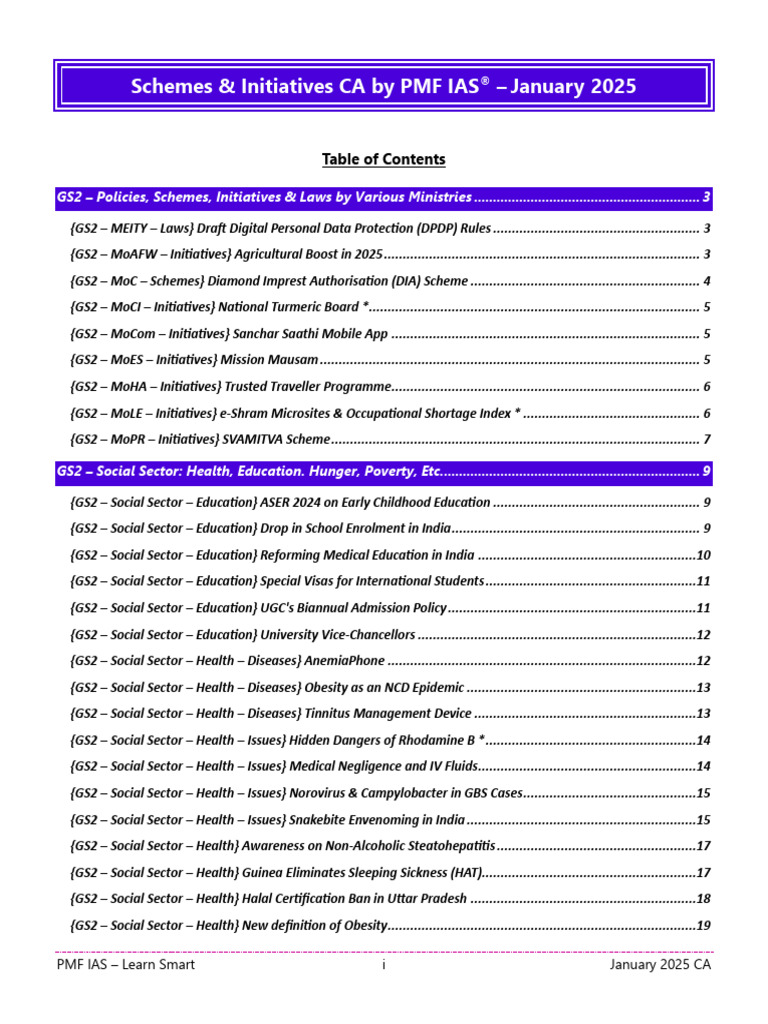 January 2025 CA: Policies & Initiatives | PDF | Regulatory Compliance