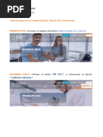 ¿Cómo Acceder Al Campus Bimodal - Campus Virtual | PDF