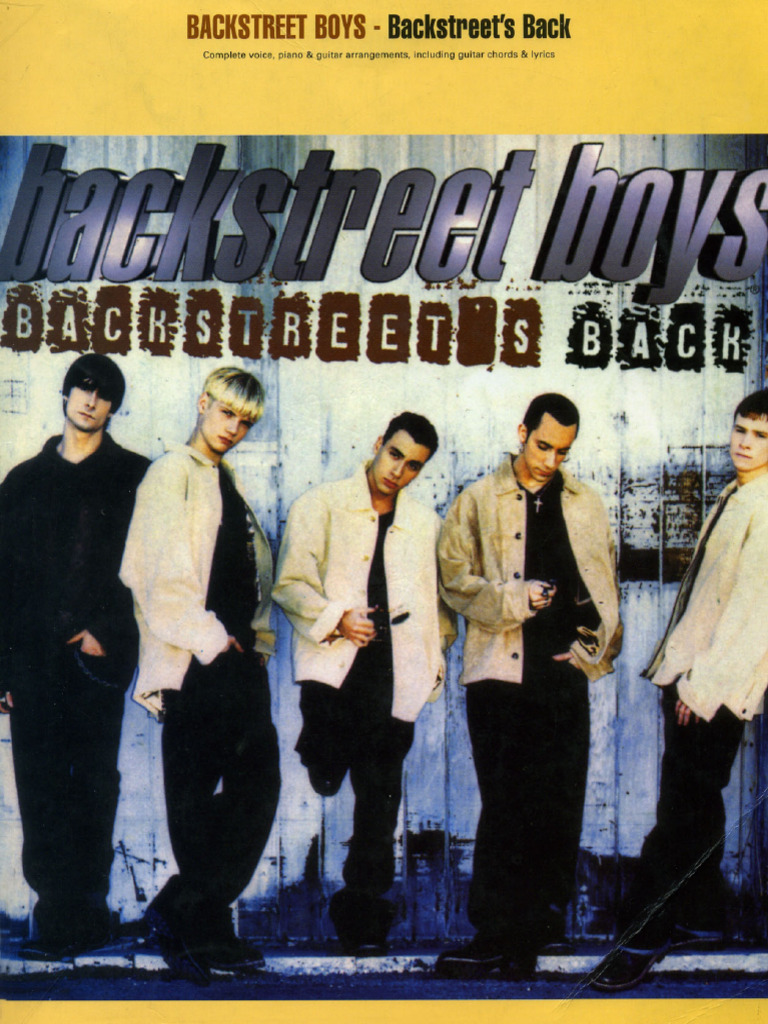 Backstreet Boys - Backstreet's Back Songbook | PDF