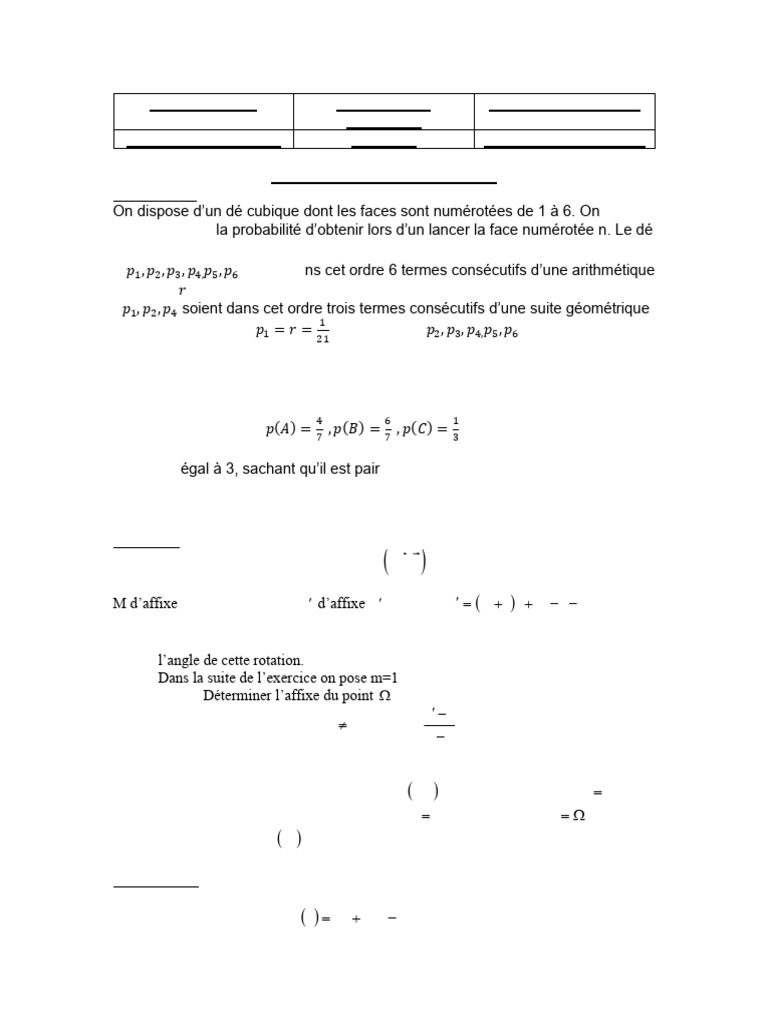Revision Pour Bac 2025 Ts2 | PDF | Nombre complexe | Fonction ...