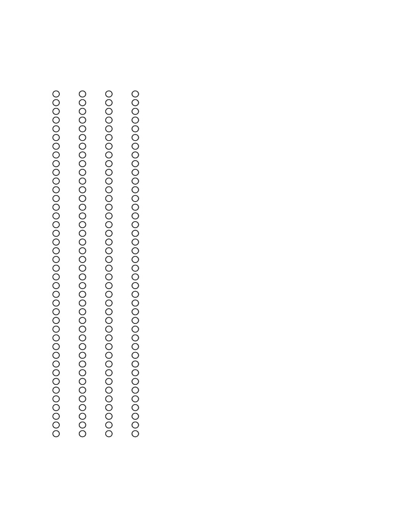 Cambridge IGCSE MCQ Answer Sheet | PDF