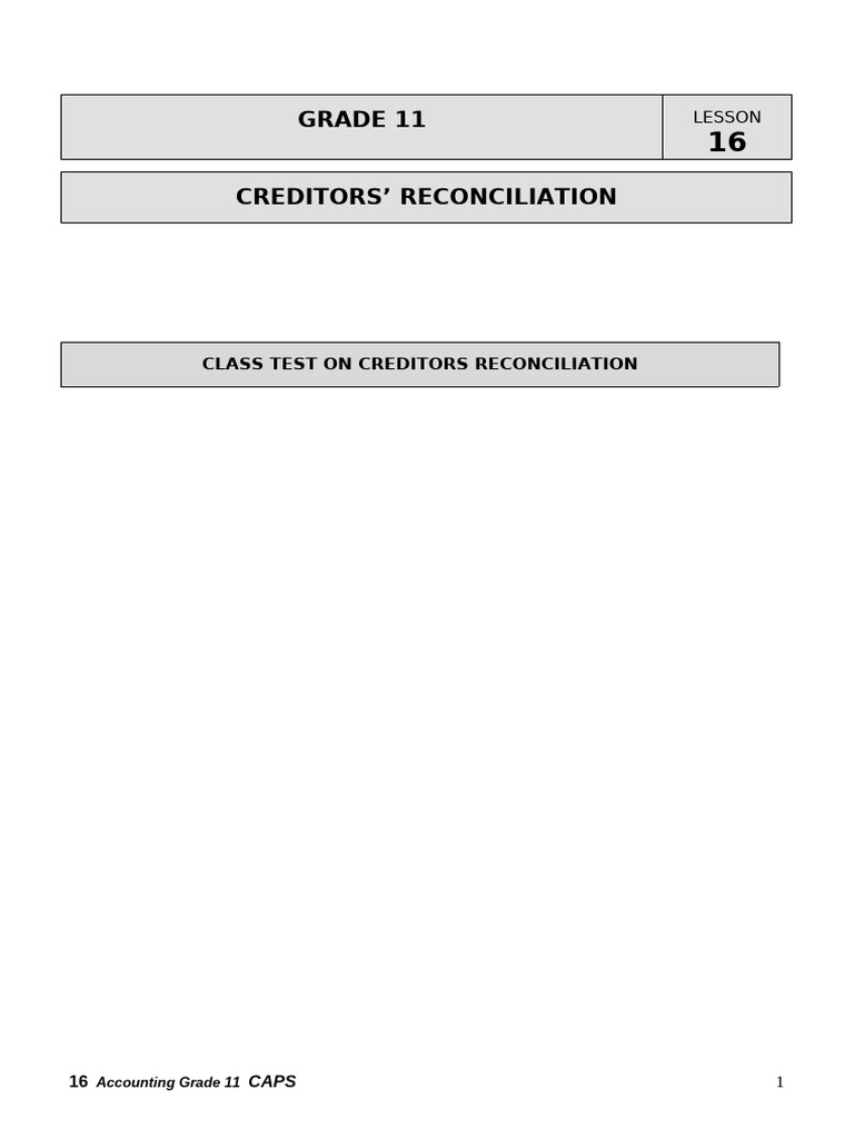 16.2 - Notes WK 2 - Cred Recon | PDF | Debits And Credits | Payments
