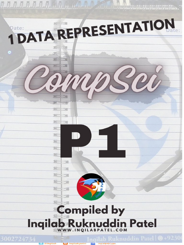 CH 1 Quick Revision With Topicals and Marking | PDF | Data Compression | Byte