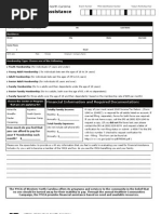 MASA Membership Application Form | PDF | Receipt | Payments