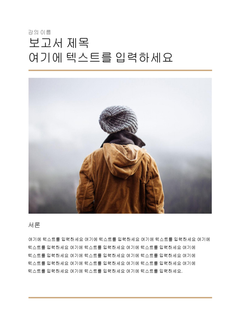 보고서laksdf kfk;Lw | PDF