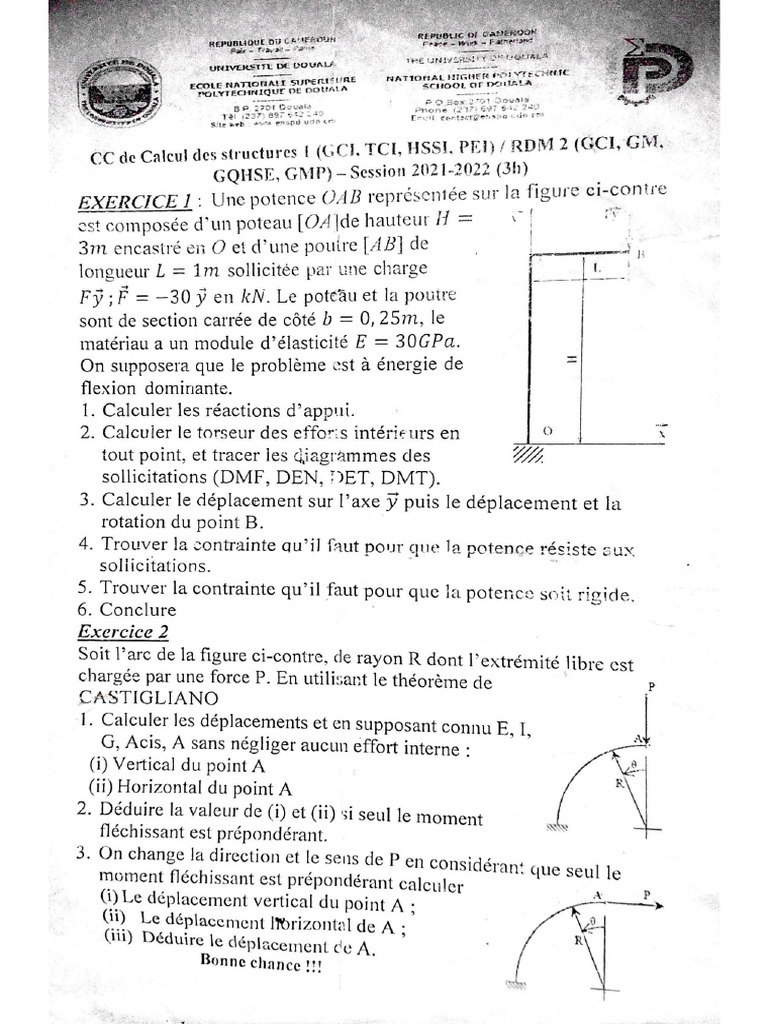 CS (RDM 2) Épreuves | PDF