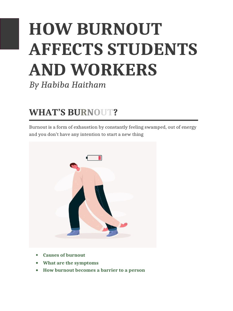Burnout | PDF