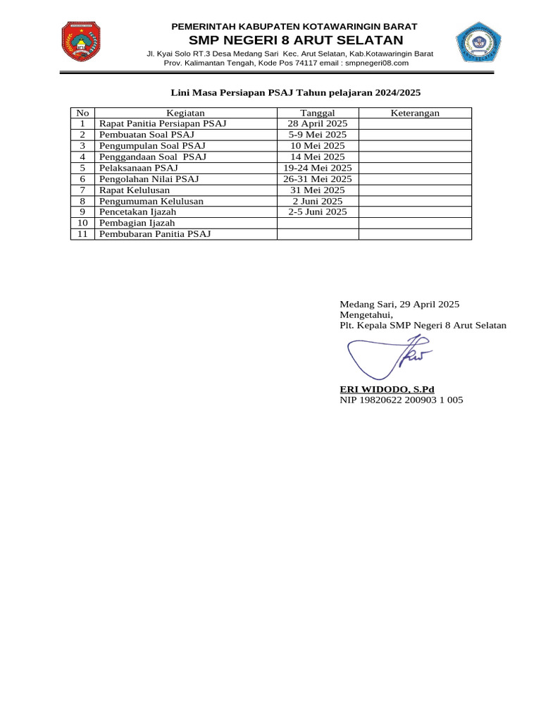 14.lini Masa PSAJ 2025 | PDF