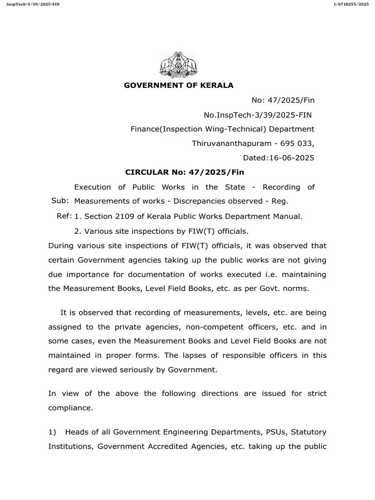 CircularNo47 2025 FinDated16 06 2025 - 58 | PDF | Government