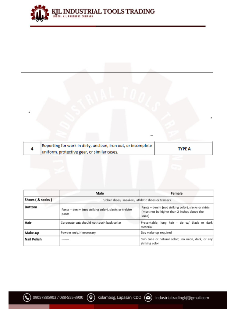 2025 Memo 2 Liability of Ppes Tools and Materials Issued To Employees ...