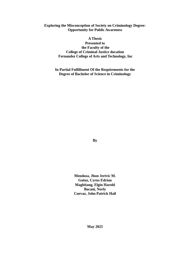 Thesis Front Page | PDF