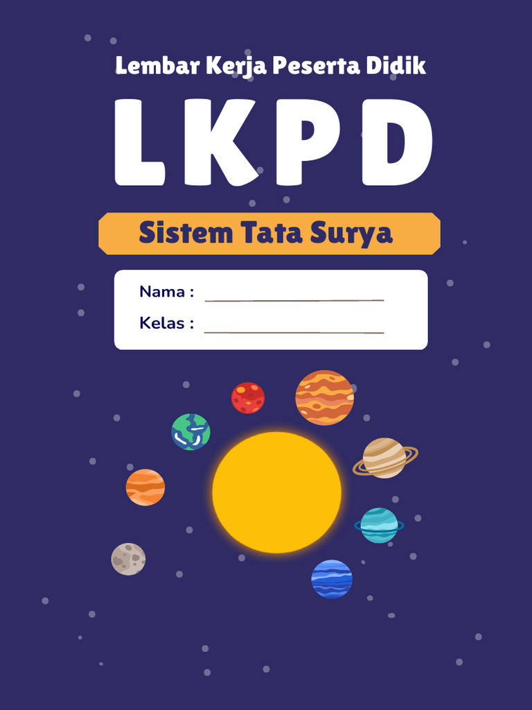 LKPD RPP Tata Surya | PDF