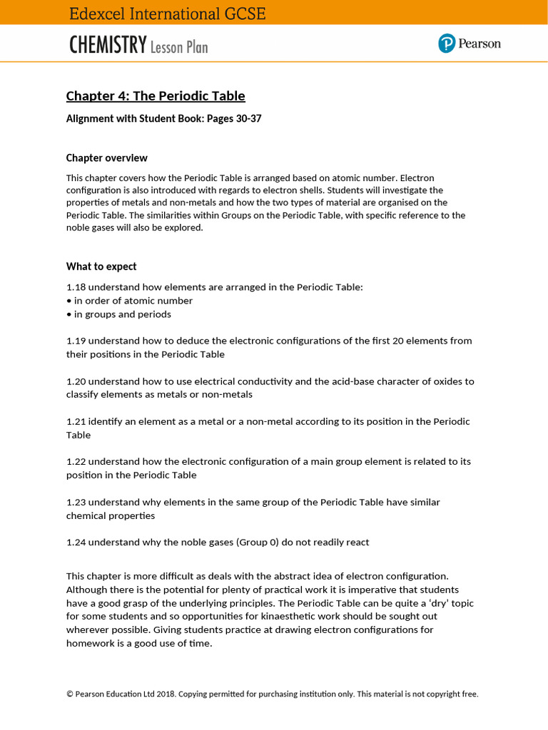 Understanding the Periodic Table | PDF | Periodic Table | Electron ...