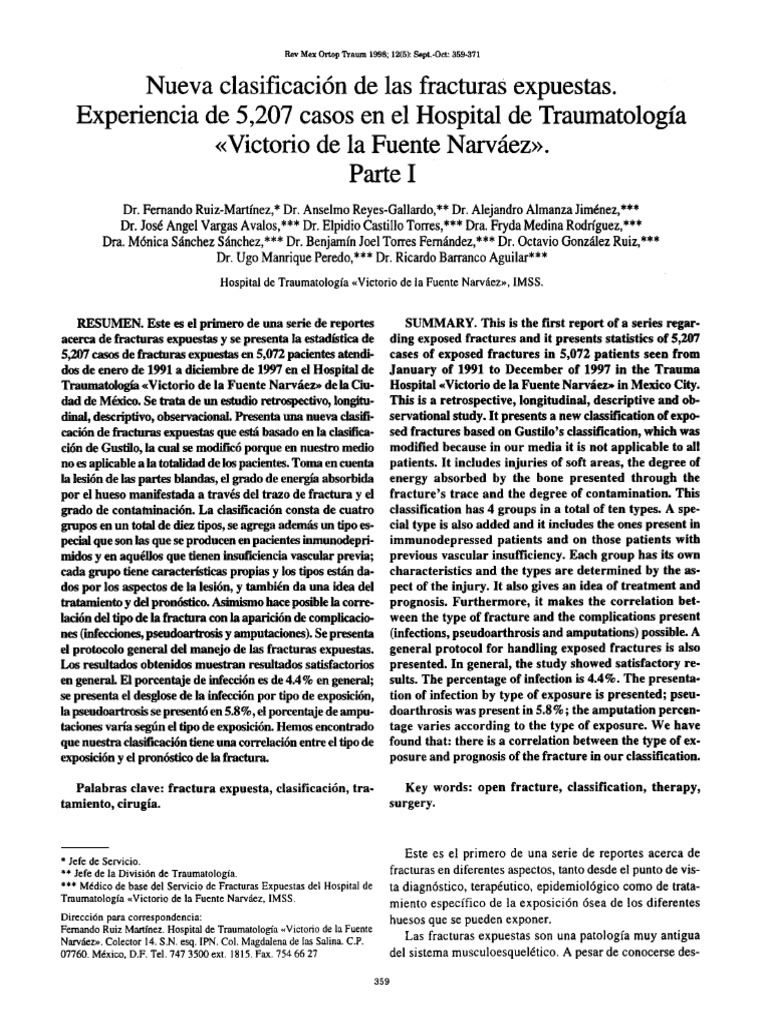 Clasificacion de FX | PDF