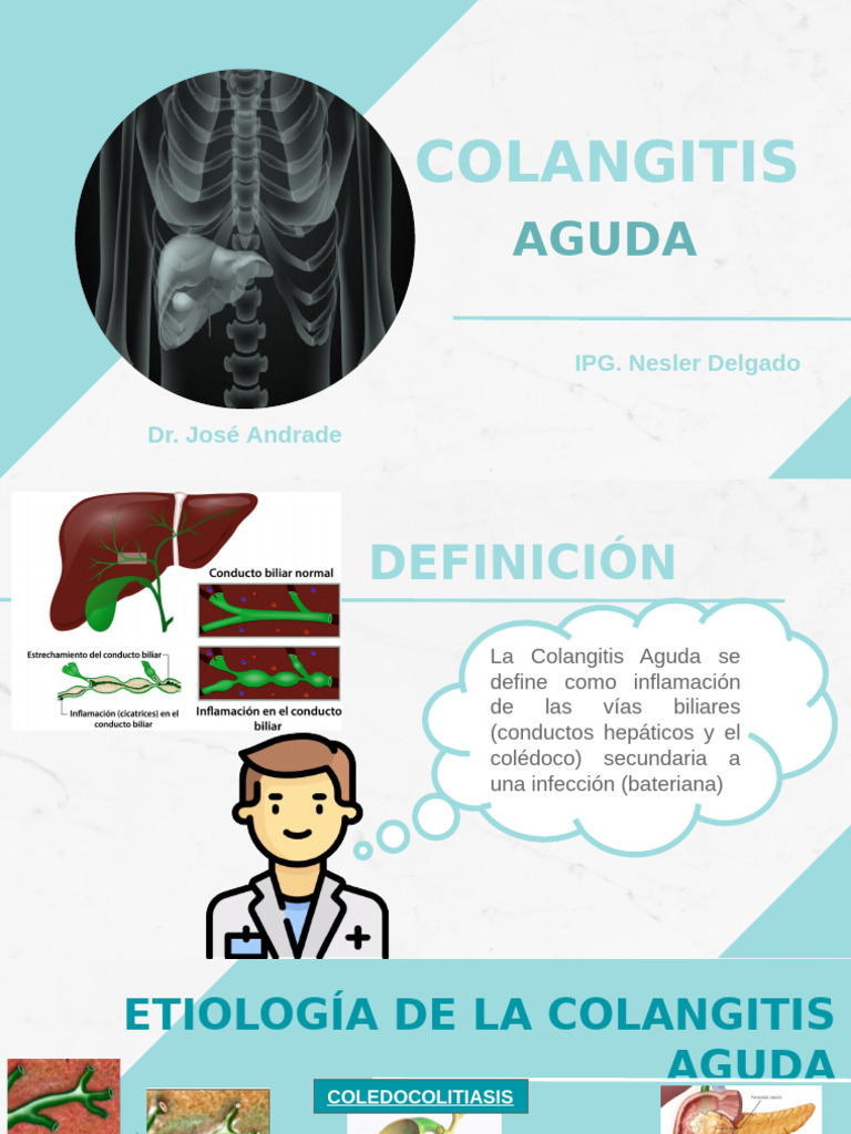 Colangitis Aguda | PDF | Sistema exocrino | Enfermedades y trastornos