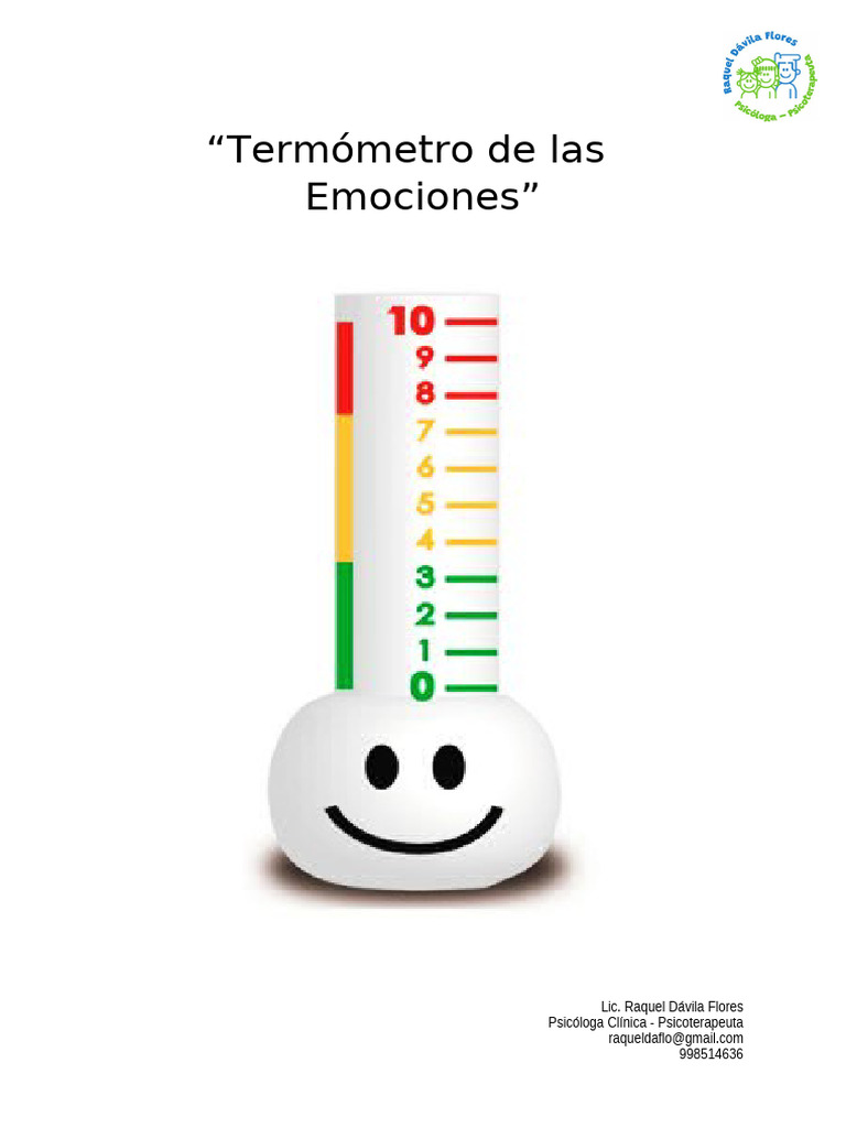 Termómetro Emocional - Intensidad | PDF