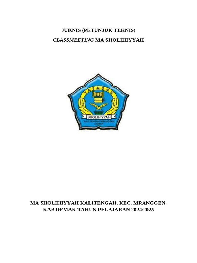 Juknis Classmeet Ma 2024-2025 | PDF