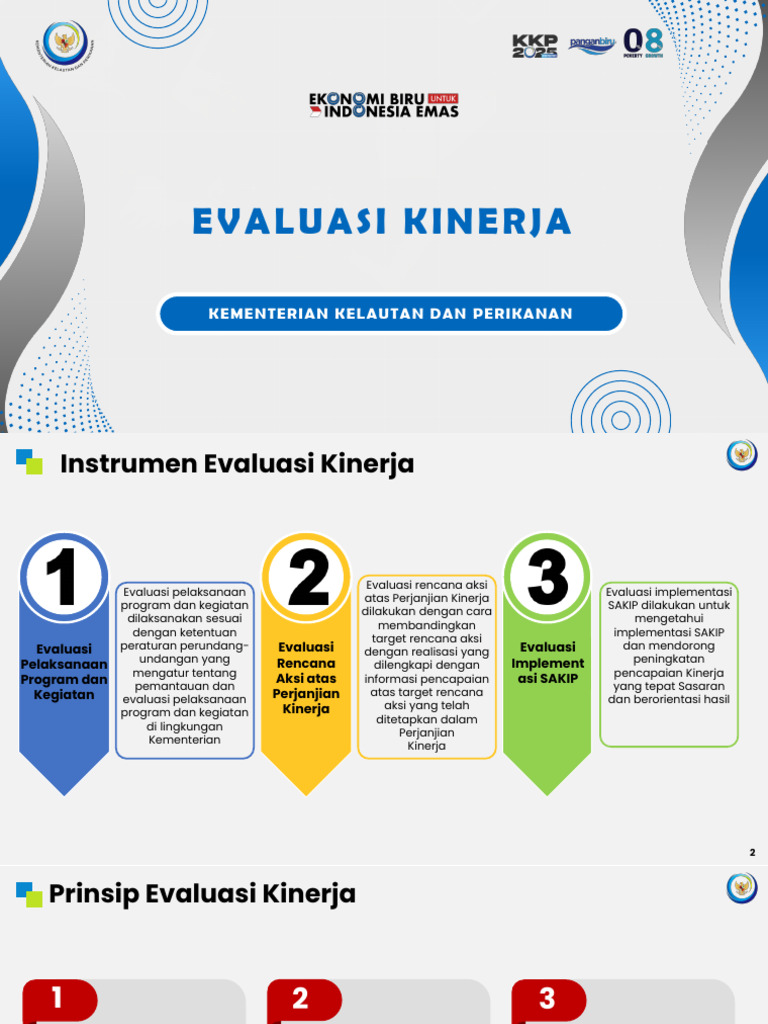Evaluasi Kinerja Kementerian KKP | PDF