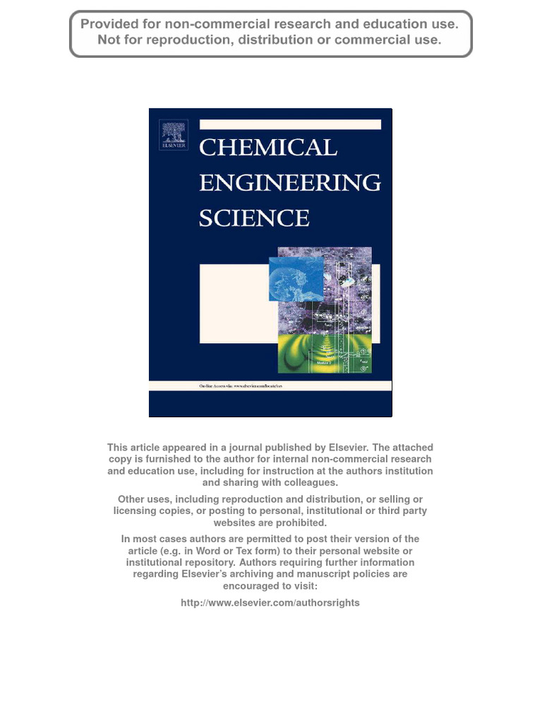 Chemical Engineering Science | PDF | Epoxy | Strength Of Materials