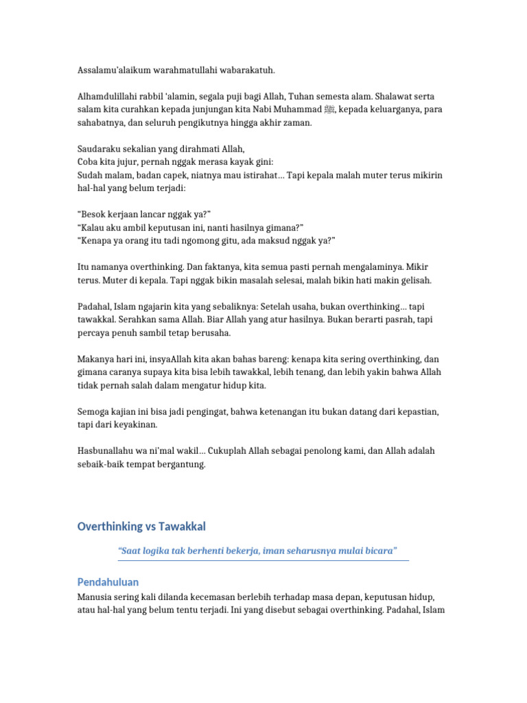 Kajian Polban Ovt Vs TWKL | PDF