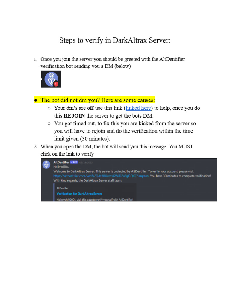 How To Verify in DA 1 | PDF