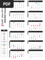 TCAPS School Calendar 2024-2025 | PDF
