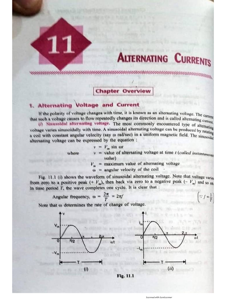 Alternating Current | PDF