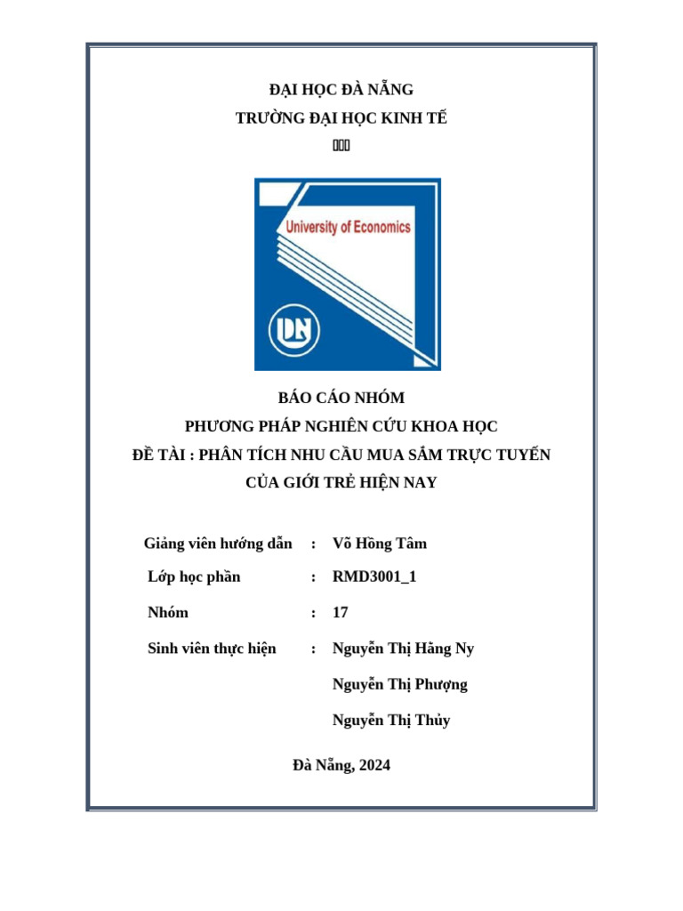 PPNCKH Nhóm 17 | PDF