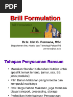 Brill Program for Feed Formulation | PDF | Information Technology ...