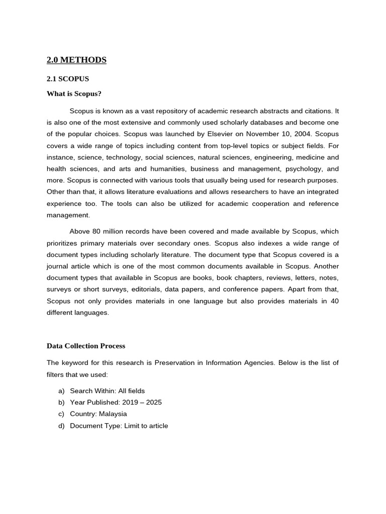 Scopus Data Analysis: Research Methods | PDF | Information Science ...