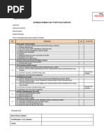 (FREE) Template Senarai Semak Fail Peribadi Pekerja | PDF