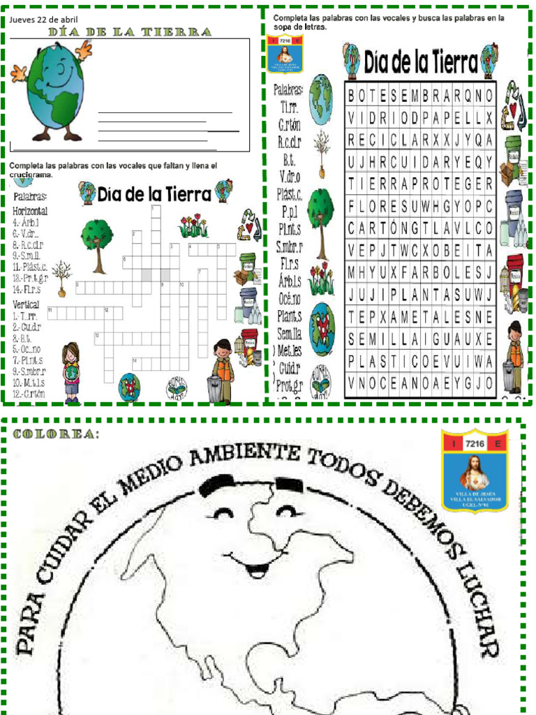 Jueves 22 de Abril Día de La Tierra | PDF