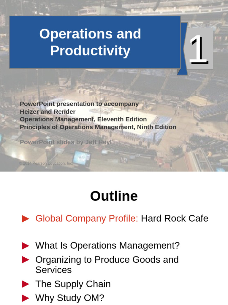 1.operation & Productivity | PDF | Goods | Business Economics