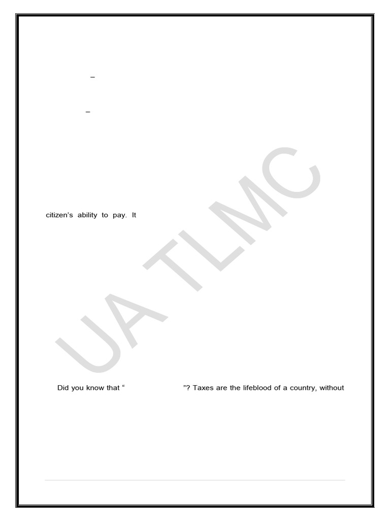 GEC 2 Finals Module 4 Taxation and Module 5 Local History 2024 2025 2nd Sem | PDF | Taxes ...
