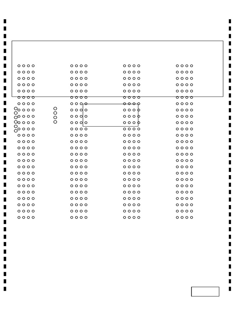 UPSC Style Mock OMR Sheet | PDF