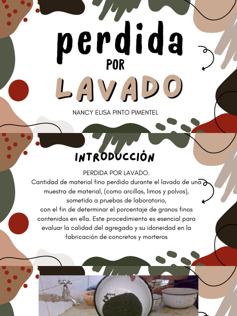 Perdida Por Lavado | PDF