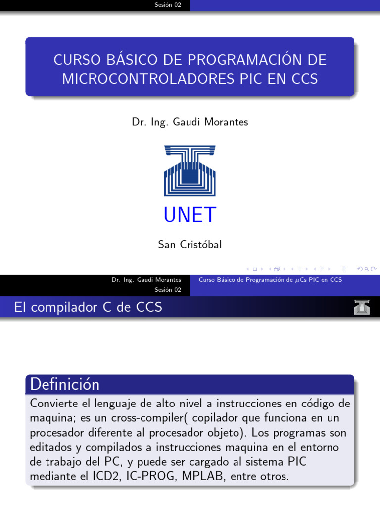 Clase 02 | PDF | Variable (informática) | Microcontrolador