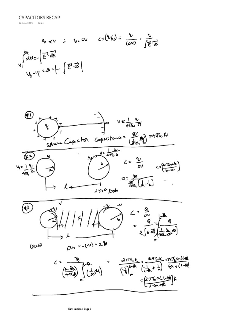 Capacitors Additional | PDF