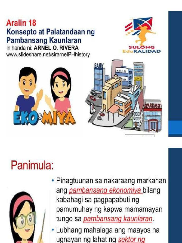 Pambansang Kaunlaran | PDF