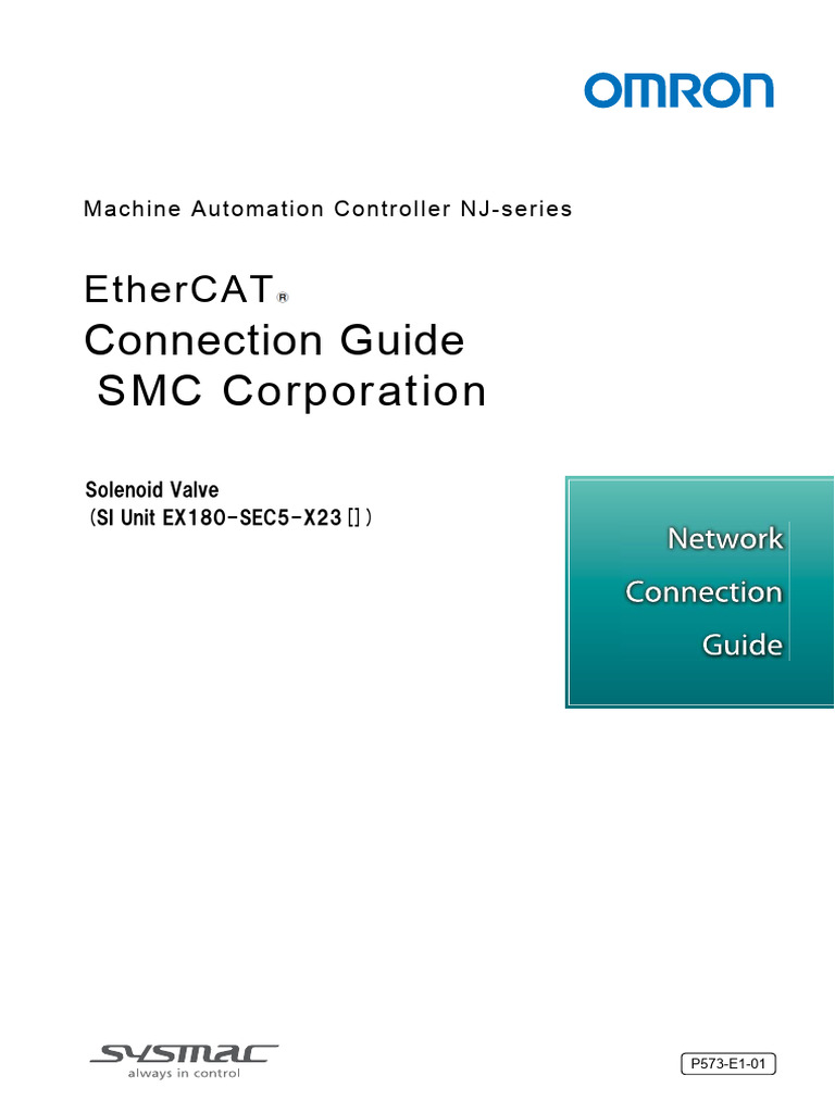 p573 Nj-series -[Ethercat]- Smc Ex180-Sec5-x23x Si Unit Cg En | PDF | Bit | Input/Output