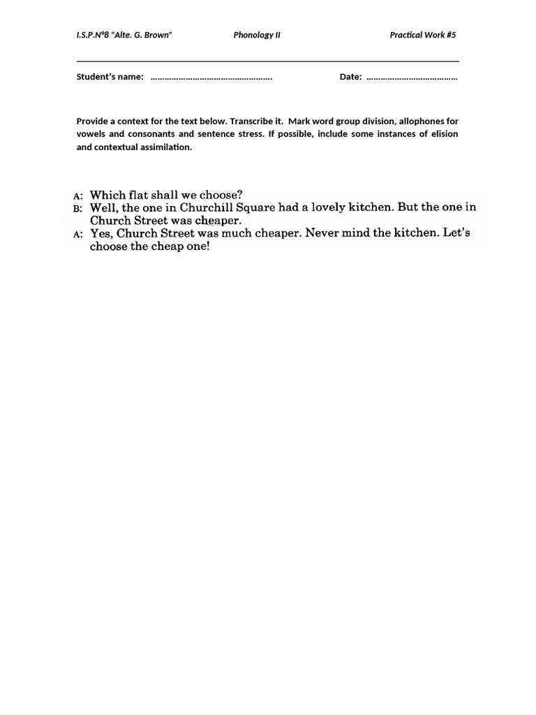 Practical Work 5 2022 | PDF