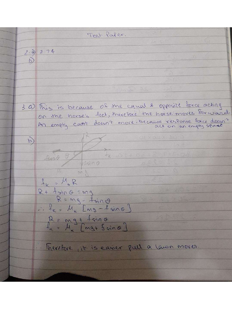 Test Paper | PDF